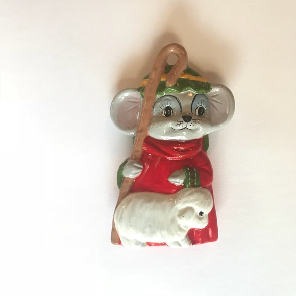 Vintage | Holiday | Vintage Ceramic Mice Ornaments | Poshmark